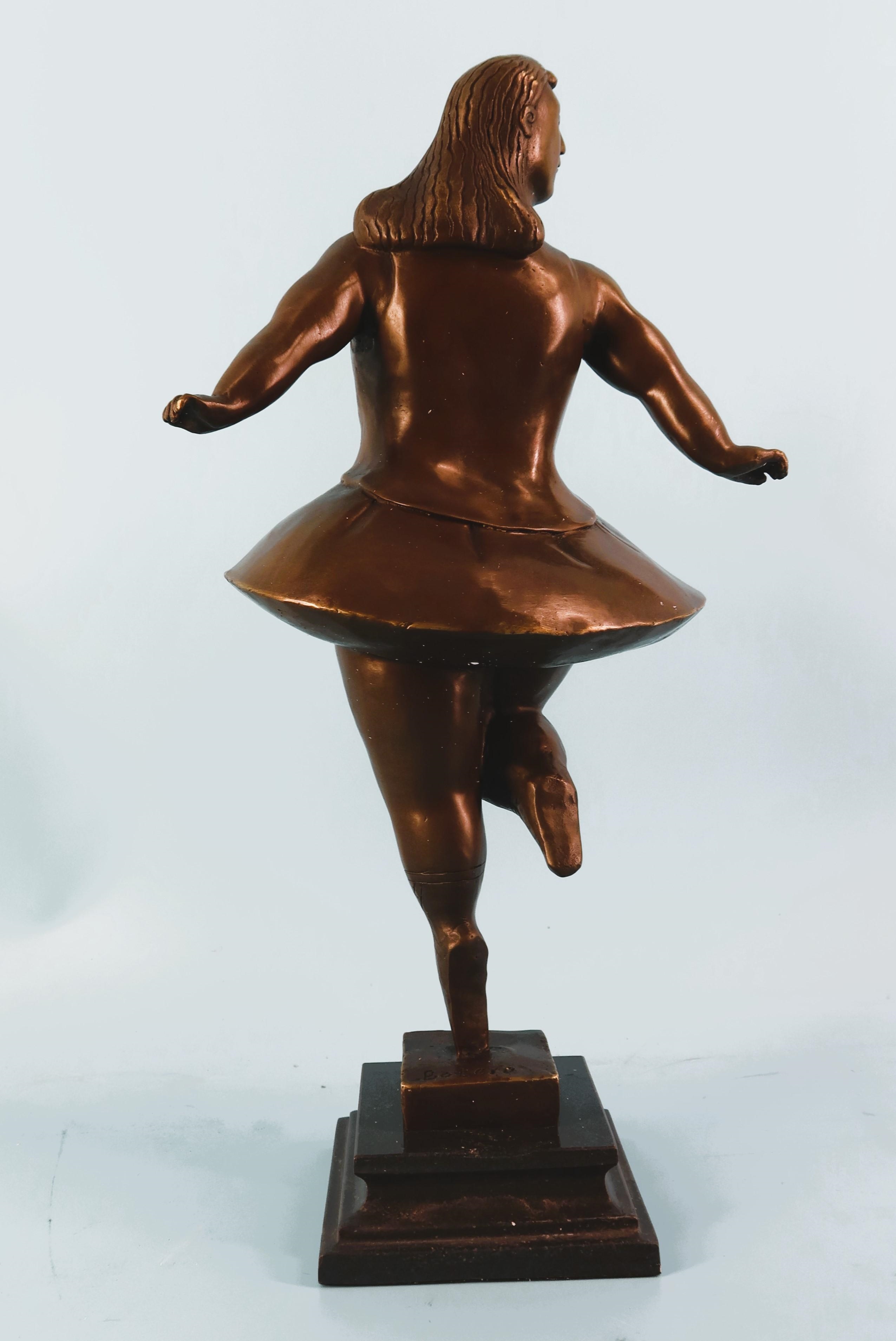 Fernando Botero | Masterpiece Botero Bronze BALLERINA- Collectible 17 ...