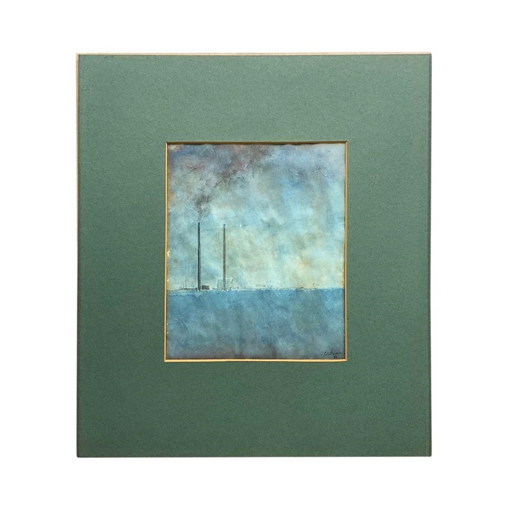 Peter Pearson | Poolbeg Stacks | MutualArt