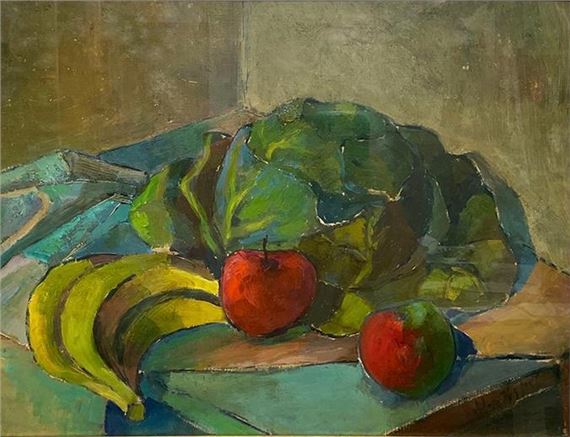 Adam Kos | ‘Still Life with produce’ (1995) | MutualArt