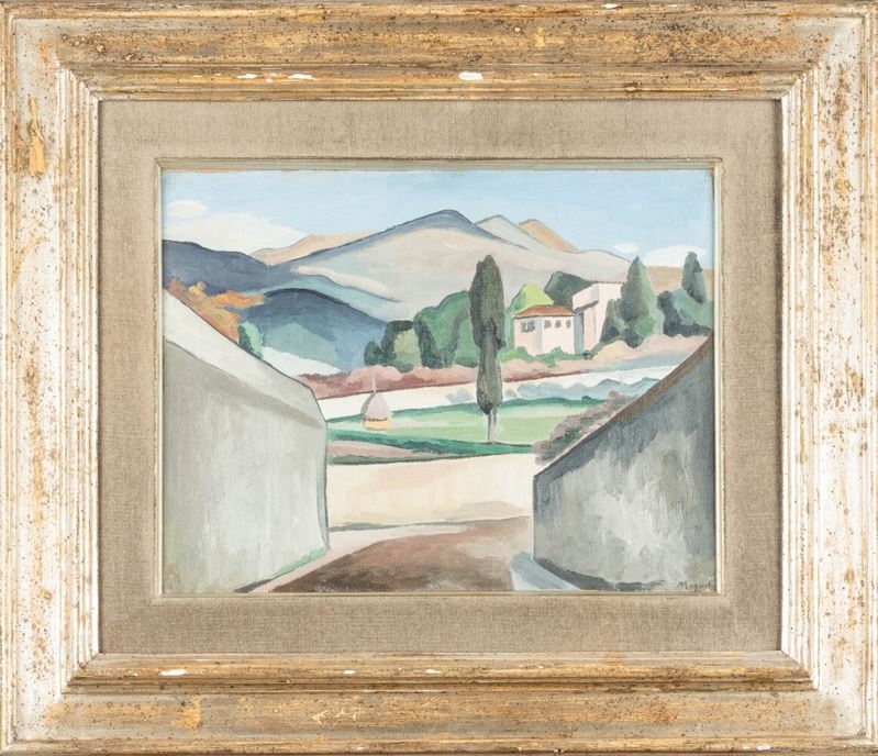 Alberto Magnelli | Pittura Rivale No.5 (1951) | MutualArt