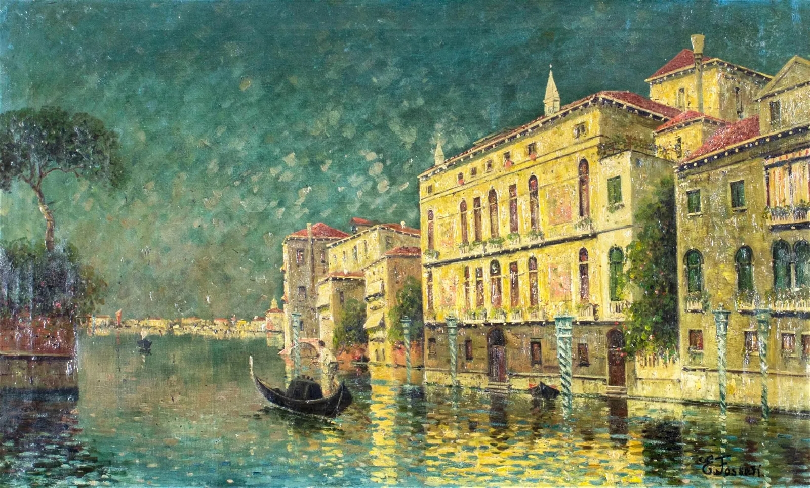 Emilio Fossati | Venice Cityscape | MutualArt