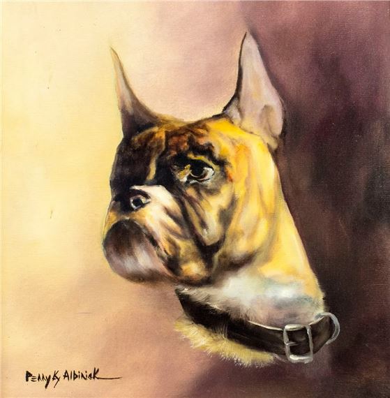 Penny Albirick | Boxer Dog | MutualArt