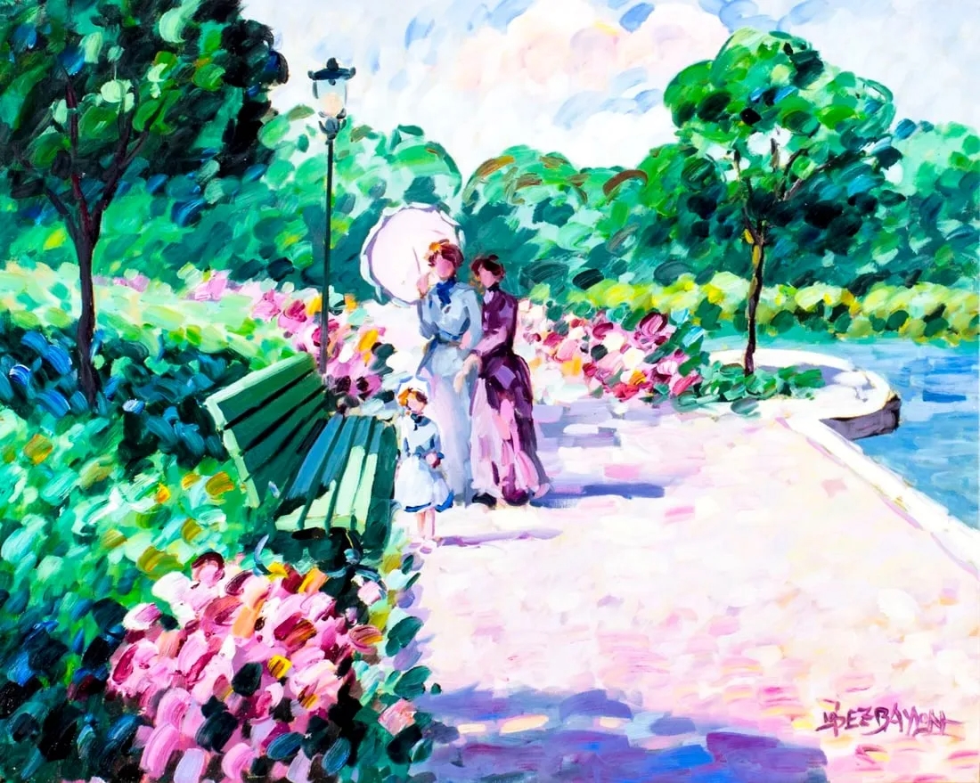 Lissandro Lopez Baylon | Garden Stroll | MutualArt