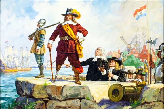 Hy Hintermeister | Dutch General Peter Stuyvesant | MutualArt