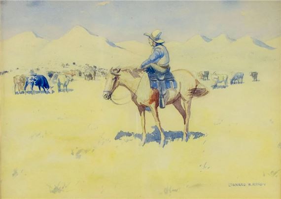 Leonard Howard Reedy | Western Scene | MutualArt