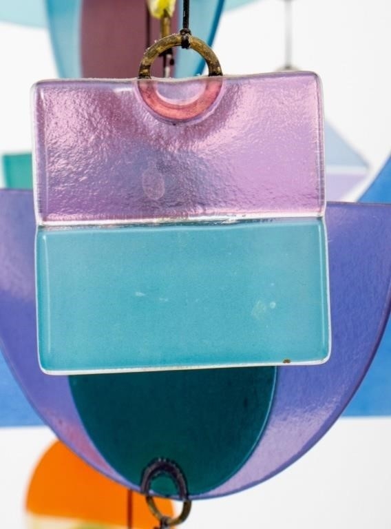 Frances Higgins | Michael & Frances Higgins Modern Glass Mobile | MutualArt