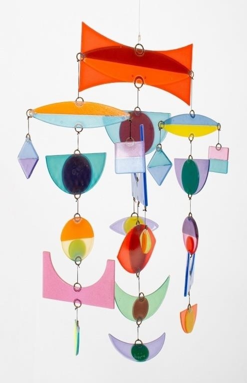 Frances Higgins | Michael & Frances Higgins Modern Glass Mobile | MutualArt