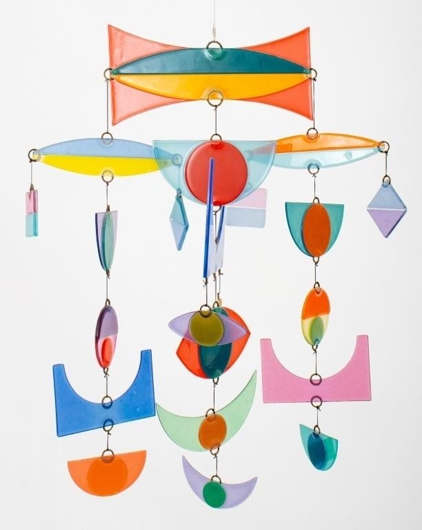 Frances Higgins | Michael & Frances Higgins Modern Glass Mobile | MutualArt