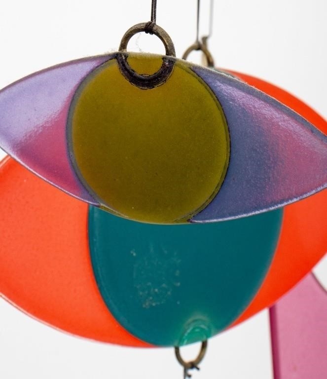 Frances Higgins | Michael & Frances Higgins Modern Glass Mobile | MutualArt