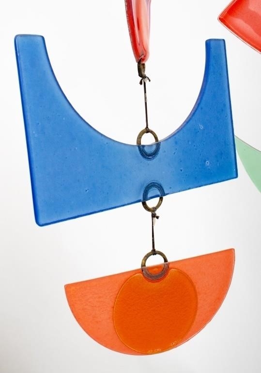 Frances Higgins | Michael & Frances Higgins Modern Glass Mobile | MutualArt