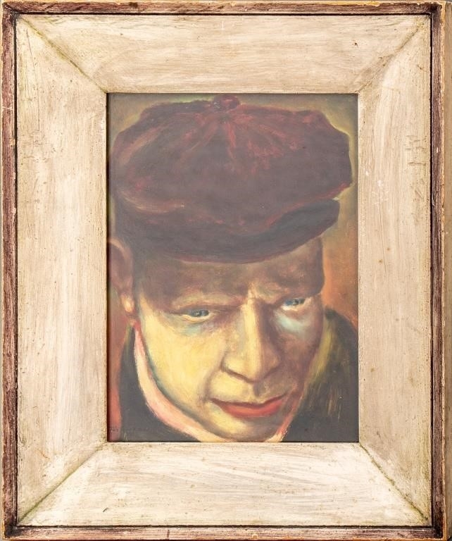 Thomas Hart Benton‏ | Job Goodman Self Portrait Oil on Paper, 1937 ...