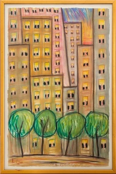 David Ross | David Ross 4:45 pm Friday Pastel on Paper (1993) | MutualArt
