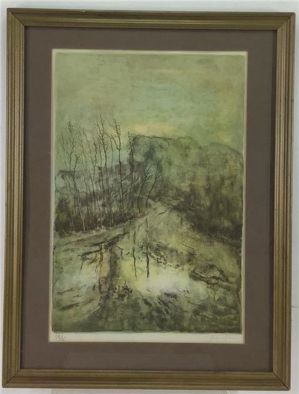 Bernard Gantner | Certificate of Authenticity attached en verso | MutualArt