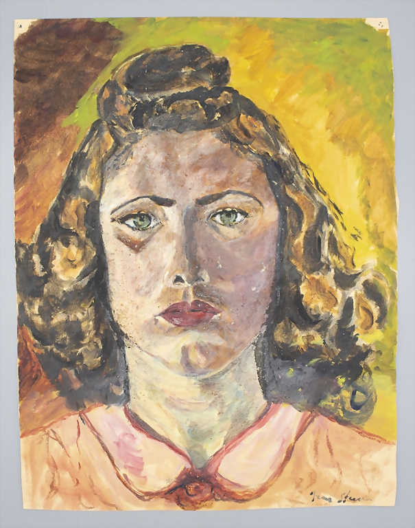 Irma Stern | 'Frauenportrait' / 'A ladies portrait' | MutualArt