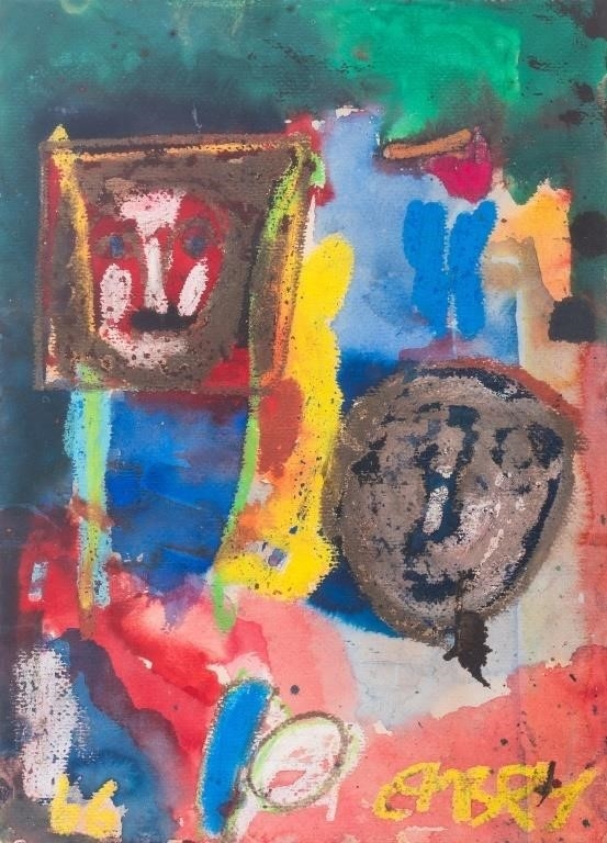 Norris Embry | Norris Embry Untitled Mixed Media, 1966 (1966) | MutualArt