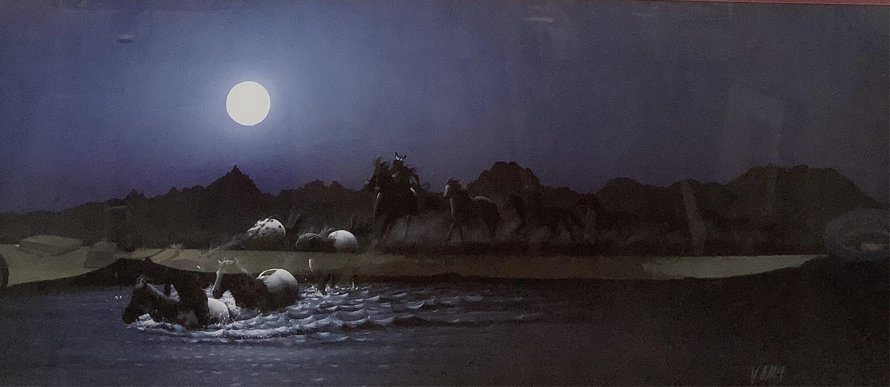 Donald Vann | Donald Vann Signed “ Windfall” Lithograph | MutualArt