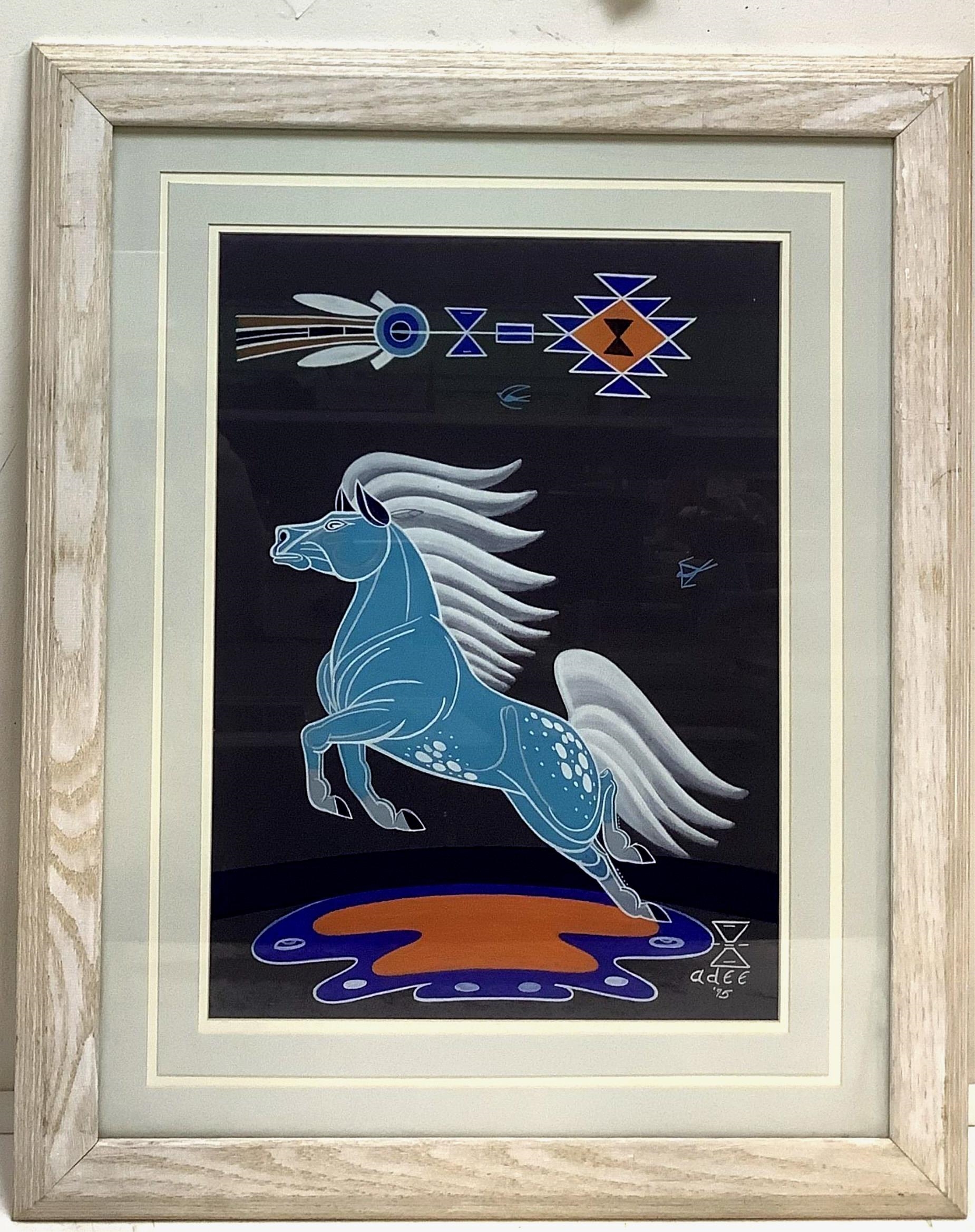 Adee Bittany Dodge | Adee Bittany Dodge Gouache On Paper | MutualArt