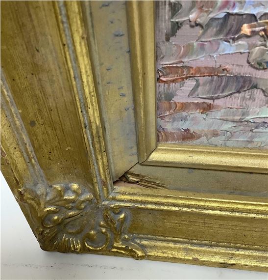 Marie Charlot | Marie Charlot Parisian Oil On Canvas | MutualArt