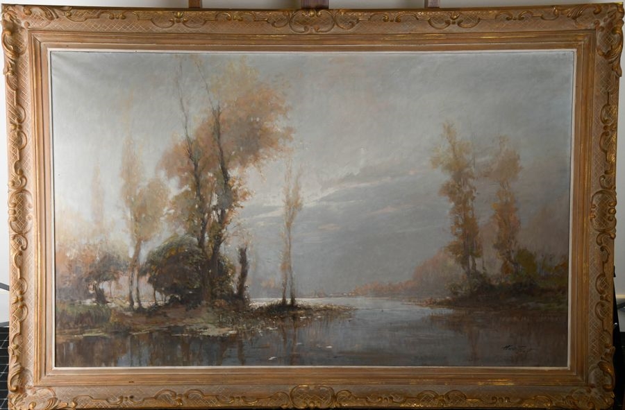 Henri Prost | Paysage aux arbres | MutualArt