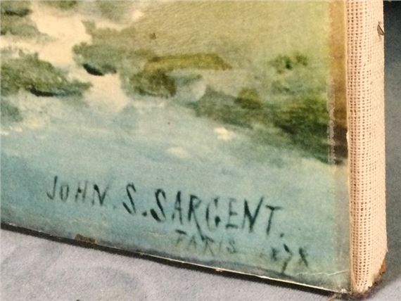 John Singer Sargent | Setting Out to Fish | MutualArt