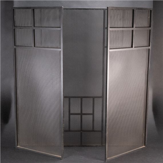 Frank Lloyd Wright | Frank Lloyd Wright Fireplace Screen | MutualArt