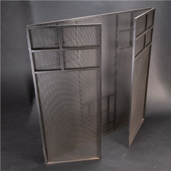Frank Lloyd Wright | Frank Lloyd Wright Fireplace Screen | MutualArt