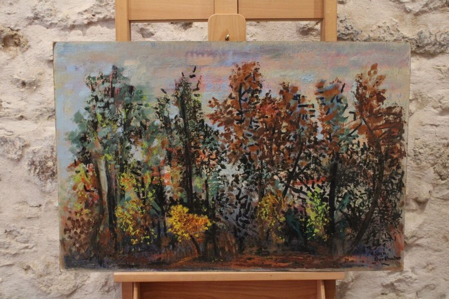 Jean Burkhalter | La Forêt en automne | MutualArt