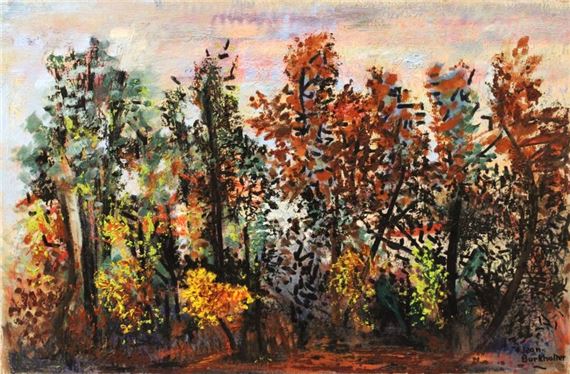 Jean Burkhalter | La Forêt en automne | MutualArt