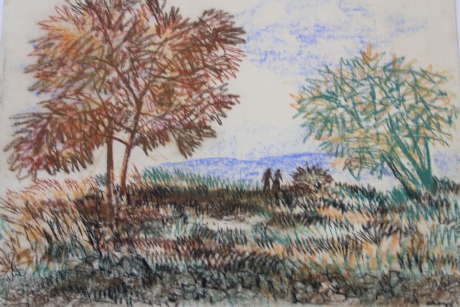Jean Burkhalter | Etude en Limousin (1956) | MutualArt