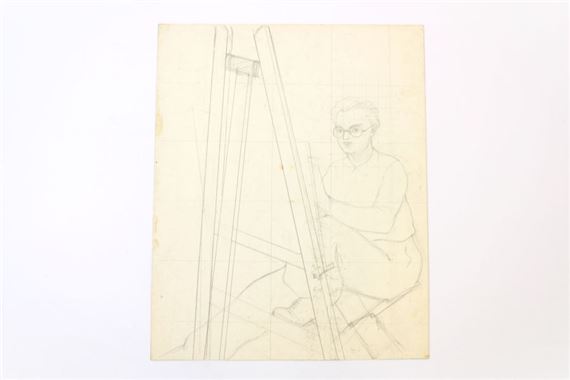 Jean Burkhalter | Self-portrait, | MutualArt