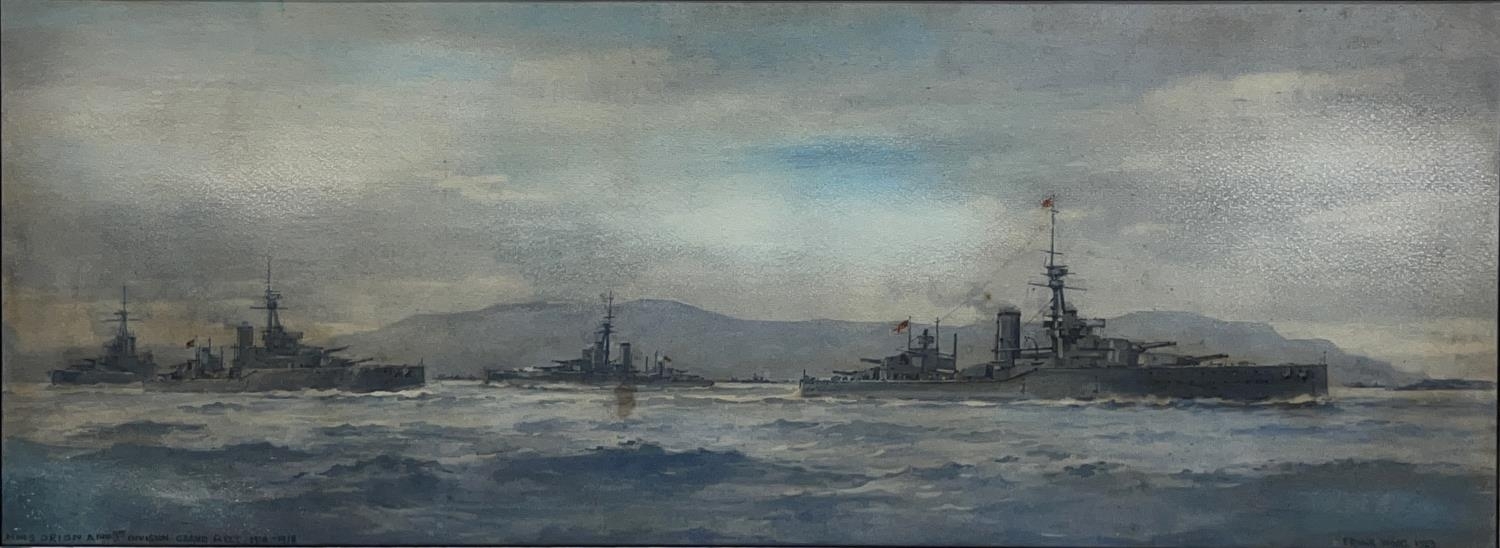 Frank Watson Wood Jr | 'HMS Orion and 3rd Division Grand Fleet 1914-18 ...