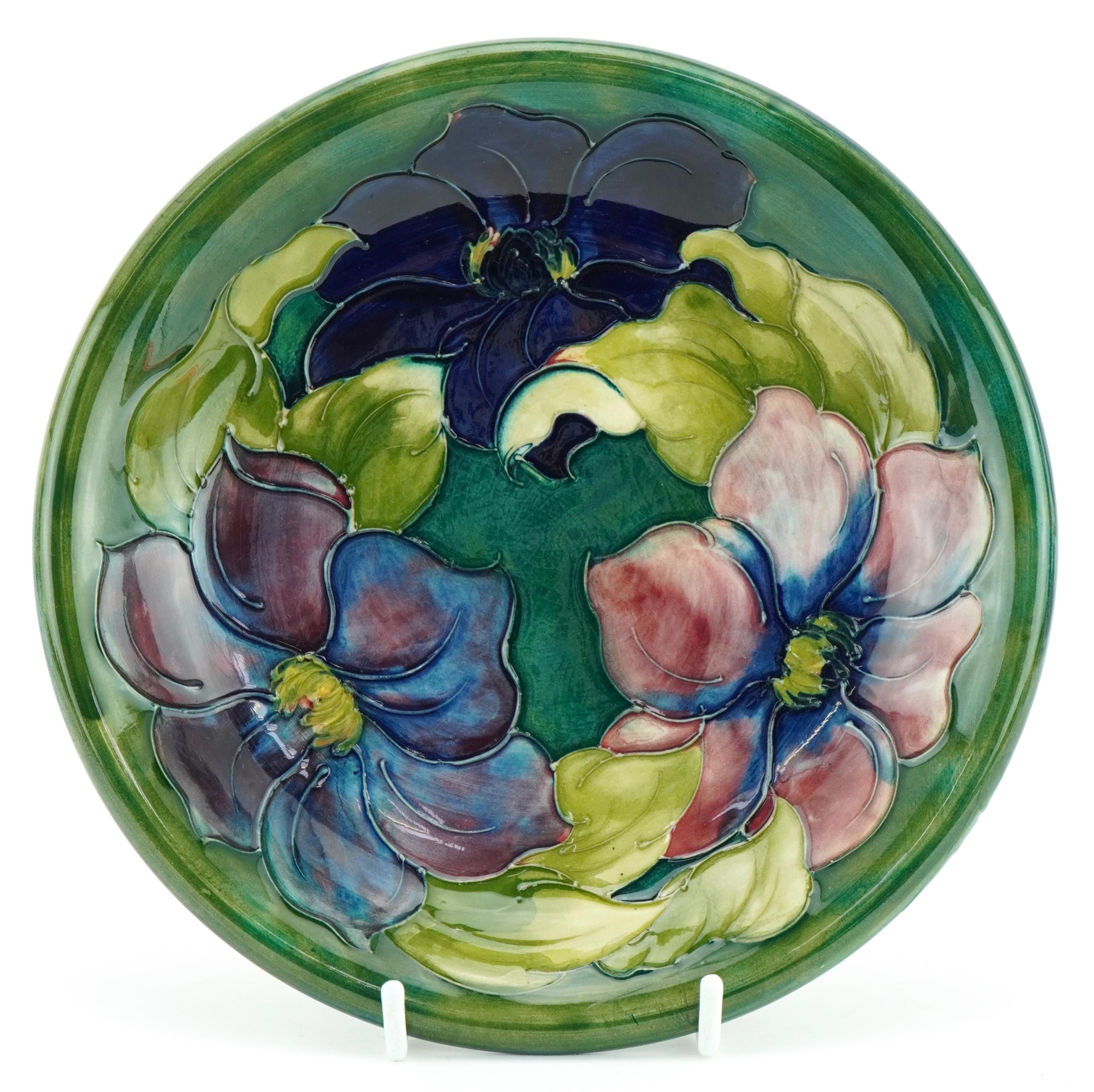 Walter Moorcroft | William Moorcroft pottery plate hand painted in the ...