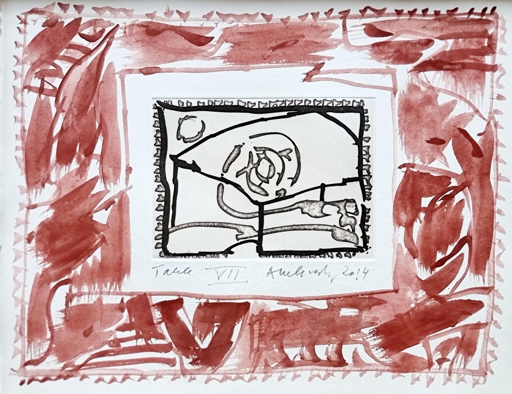 Pierre Alechinsky | Table VII (2014) | MutualArt