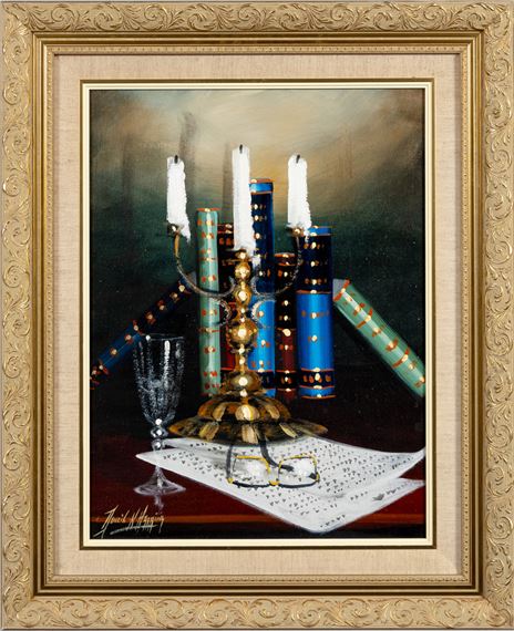 Denzil N. Herring | still life of candelabra | MutualArt