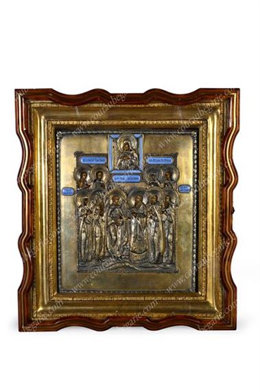 Russian School, 18th Century | ICON OF THE HOLY APOSTLES, INCLUDING THE ...