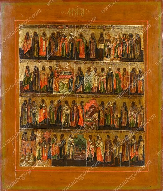 Russian School, 19th Century | ICON OF THE MAY RELIGIOUS HOLIDAYS ...