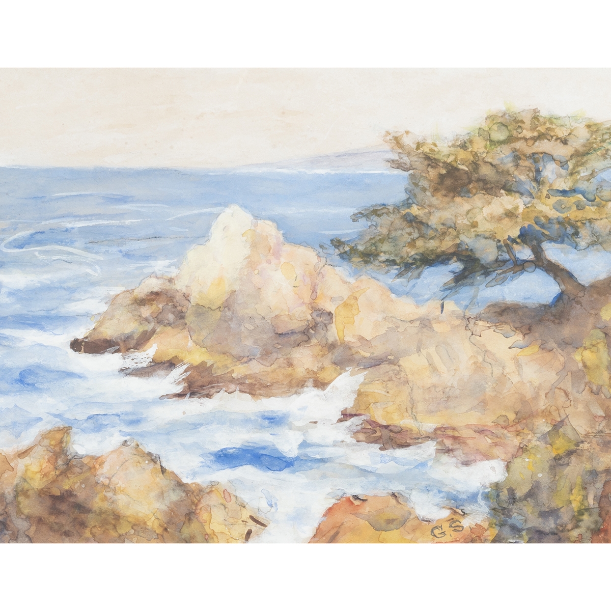 George Gardner Symons | Pinnacle Monterey Point (1863) | MutualArt