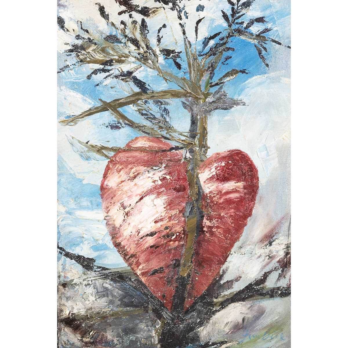 Jim Dine | Heart Branch | MutualArt
