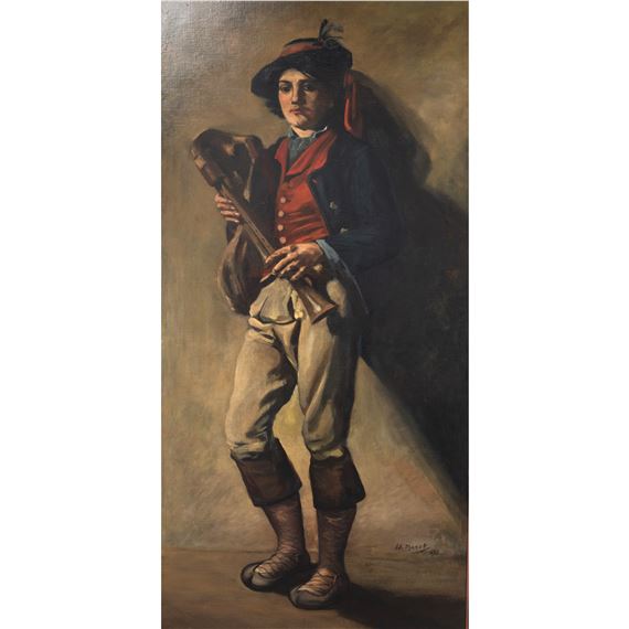 Édouard Manet | Portrait of a Musician (1832) | MutualArt