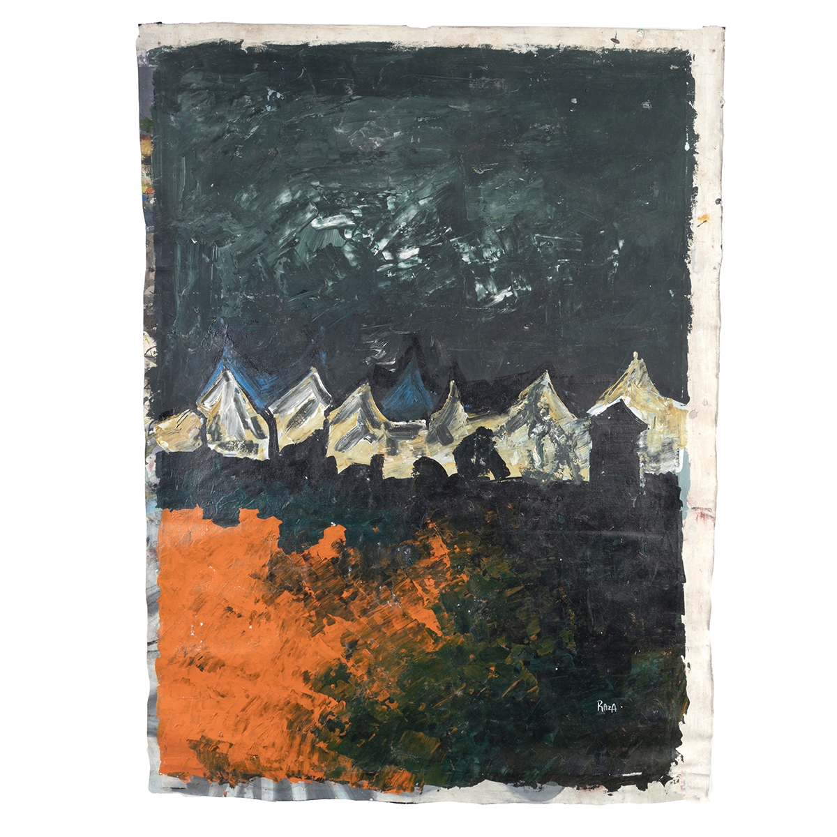 Syed Haider Raza | Village (1922) | MutualArt