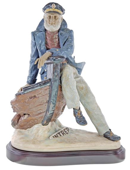 Salvador Furio | Salvador Furio Lladro Porcelain Sea Captain | MutualArt
