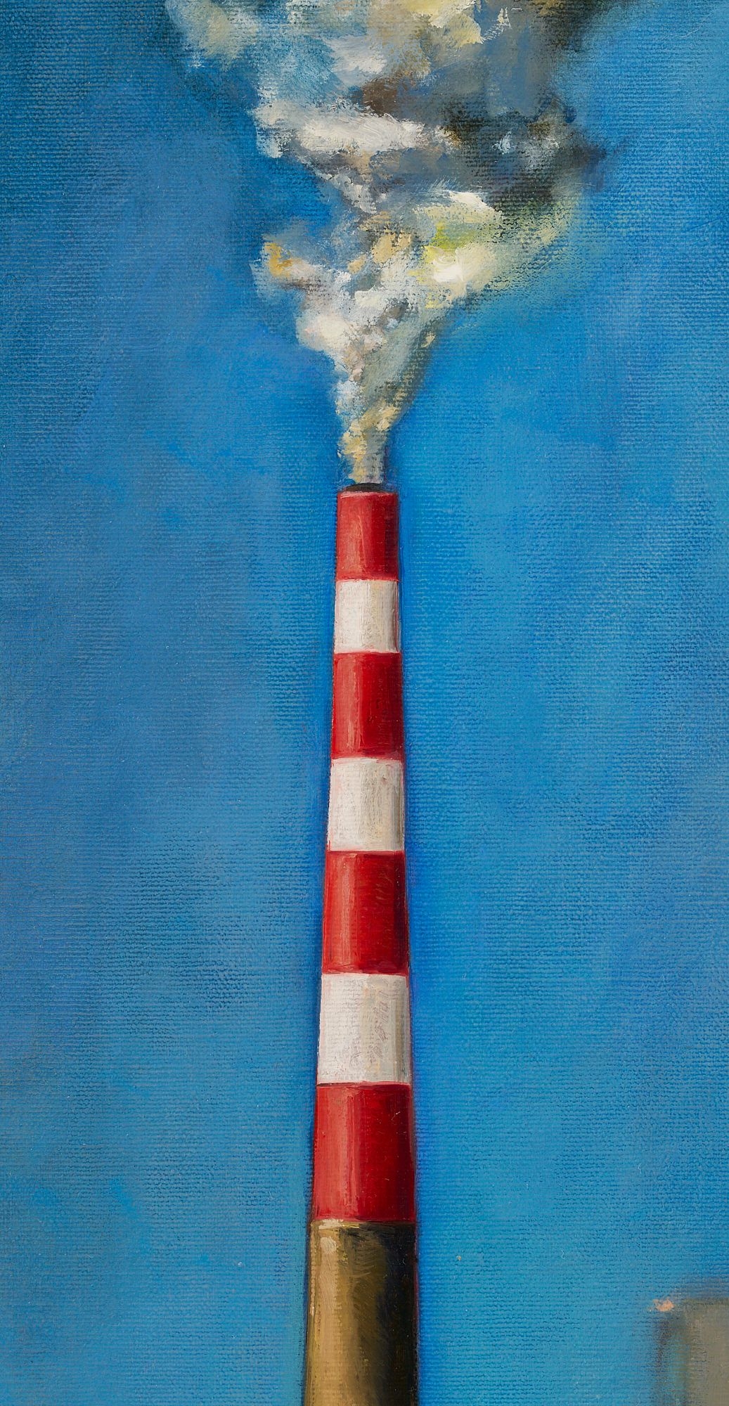 Kim Frohsin | Kim Frohsin painting, Eureka PG & E Plant (1961) | MutualArt