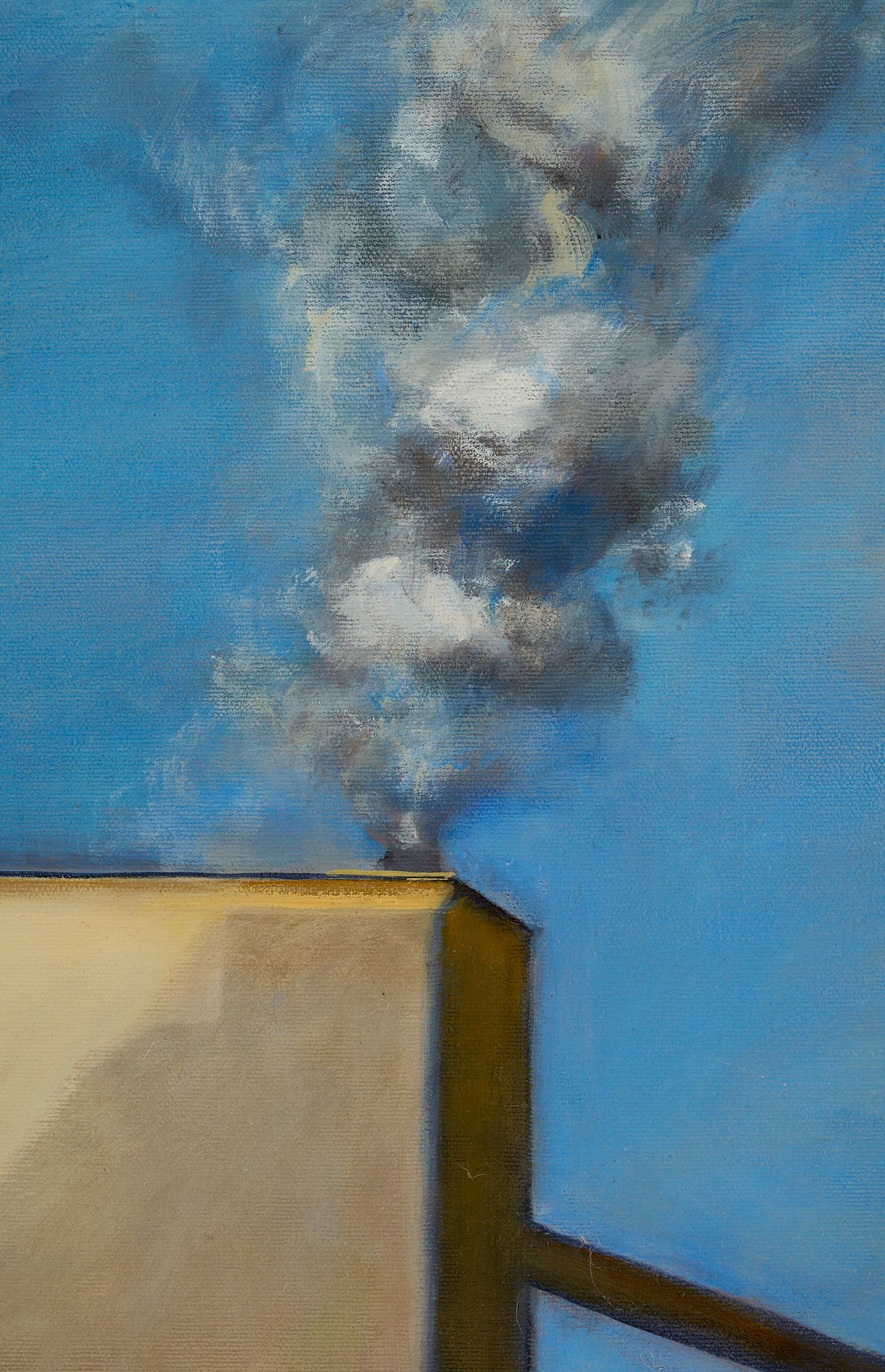 Kim Frohsin | Kim Frohsin painting, Eureka PG & E Plant (1961) | MutualArt