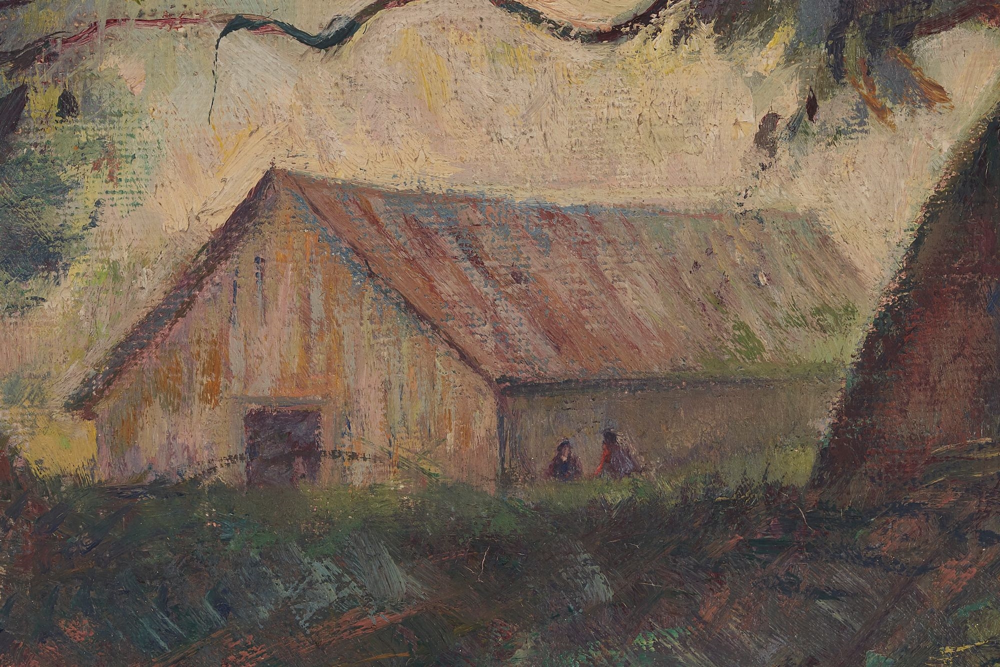 Paul Matthew Scott | Paul Matthew Scott O/C Landscape (Circa 1940s ...