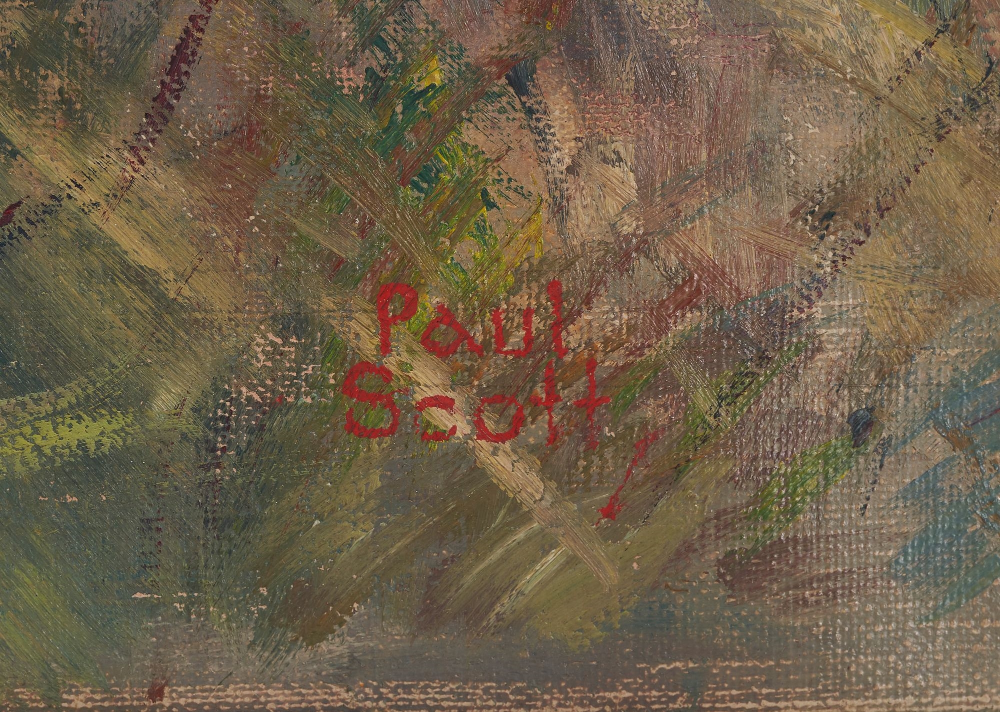 Paul Matthew Scott | Paul Matthew Scott O/C Landscape (Circa 1940s ...