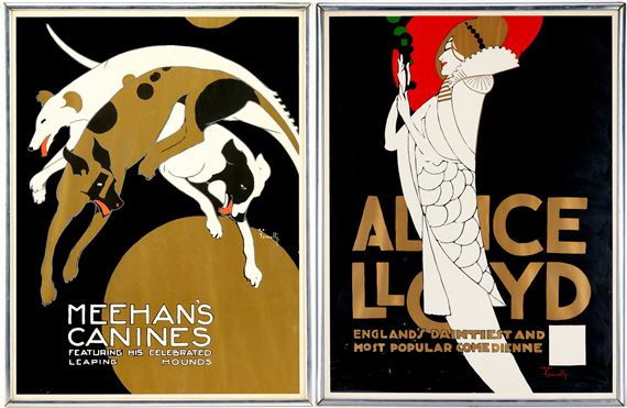 Alfonso Iannelli | 2 Alfonso Iannelli Art Deco Theatre Posters, Alice ...