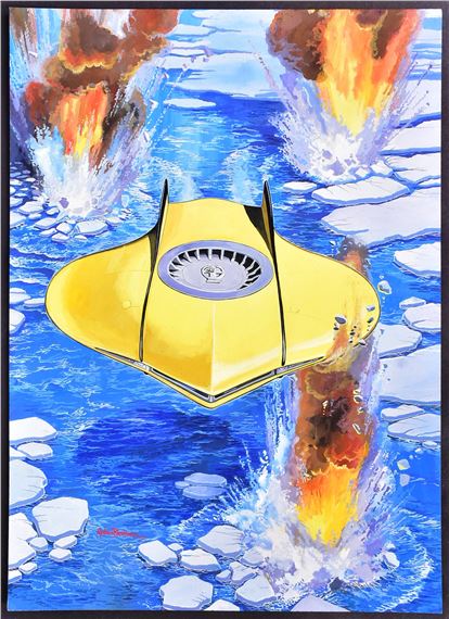 Graham Bleathman | Voyage to the Bottom of the Sea : Flying Sub | MutualArt