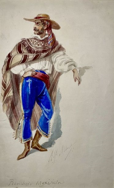 Albert Alfred | Set of five costume projects | MutualArt