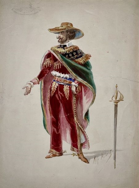 Albert Alfred | Set of five costume projects | MutualArt