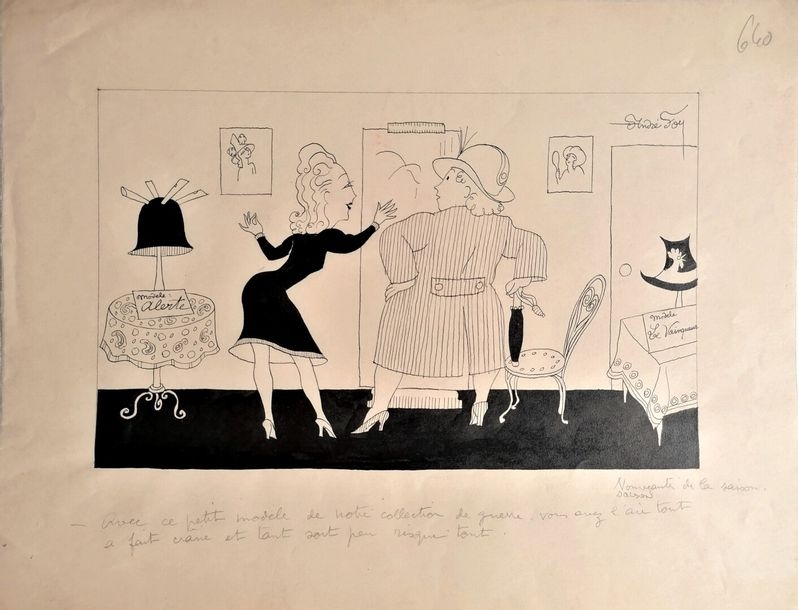 André Foy | Set of press drawings | MutualArt